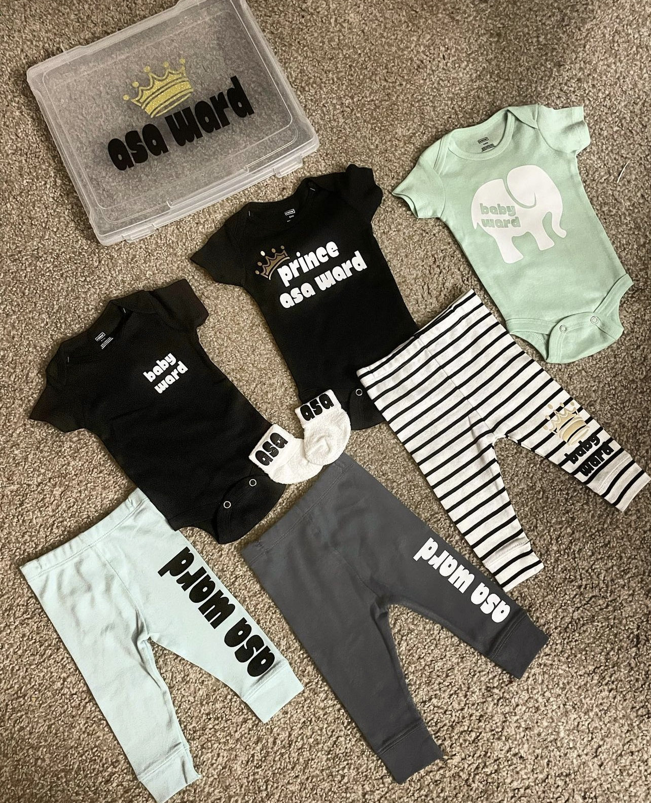 Personalized Baby Bundle / Newborn Set / Baby Shower Gift - Etsy