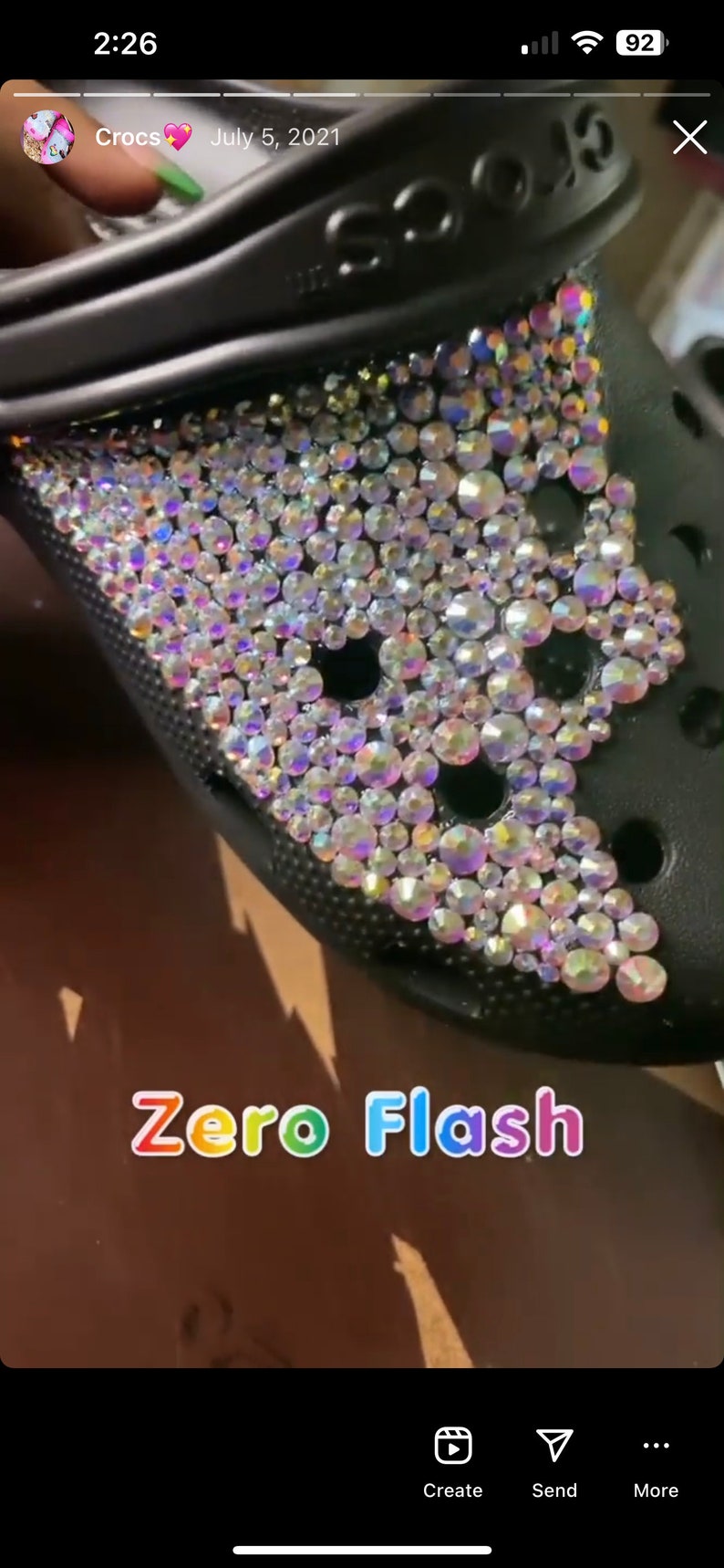 Custom Fully Blinged Crocs - Etsy