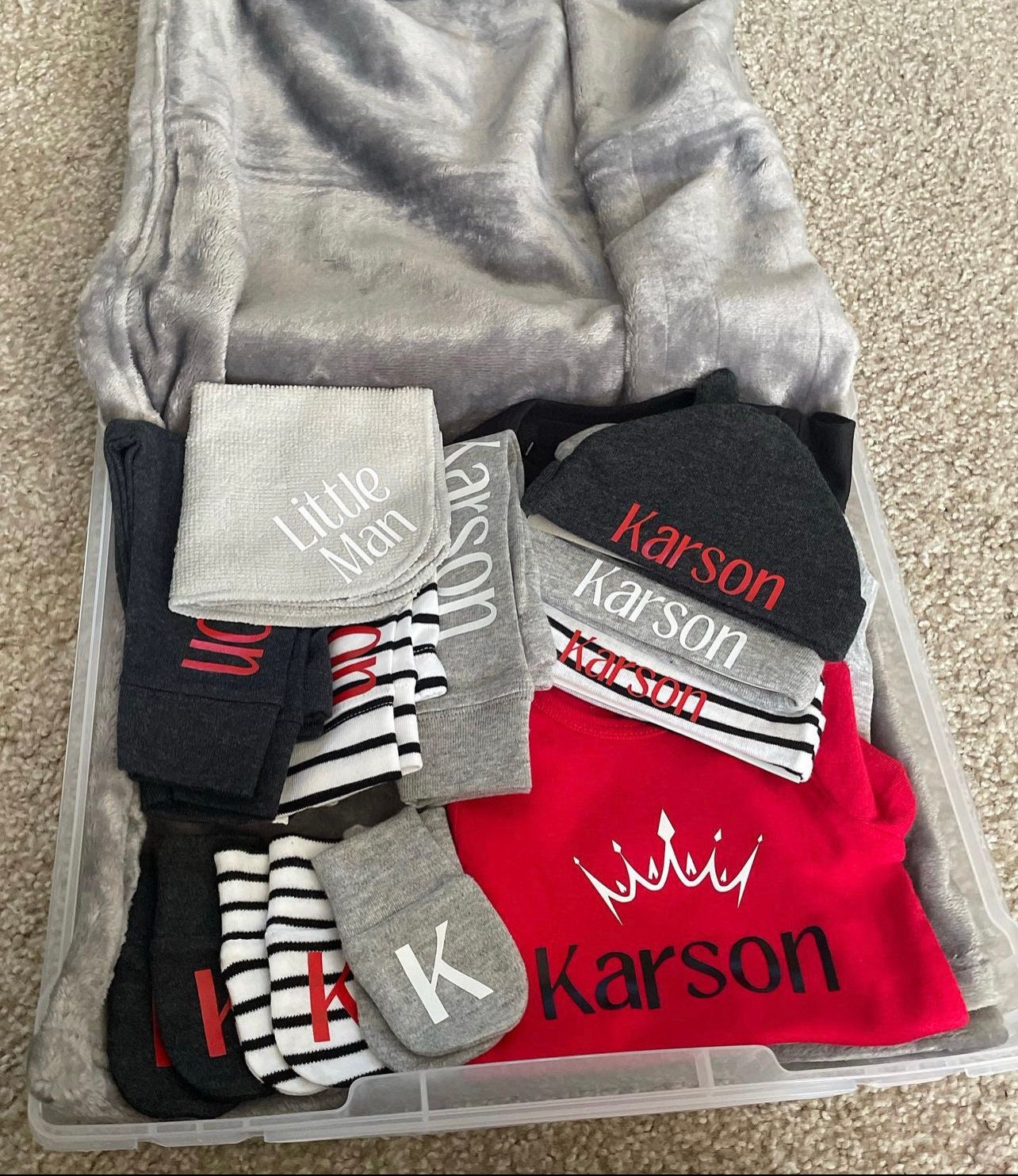 Personalized Baby Bundle / Newborn Set / Baby Shower Gift - Etsy