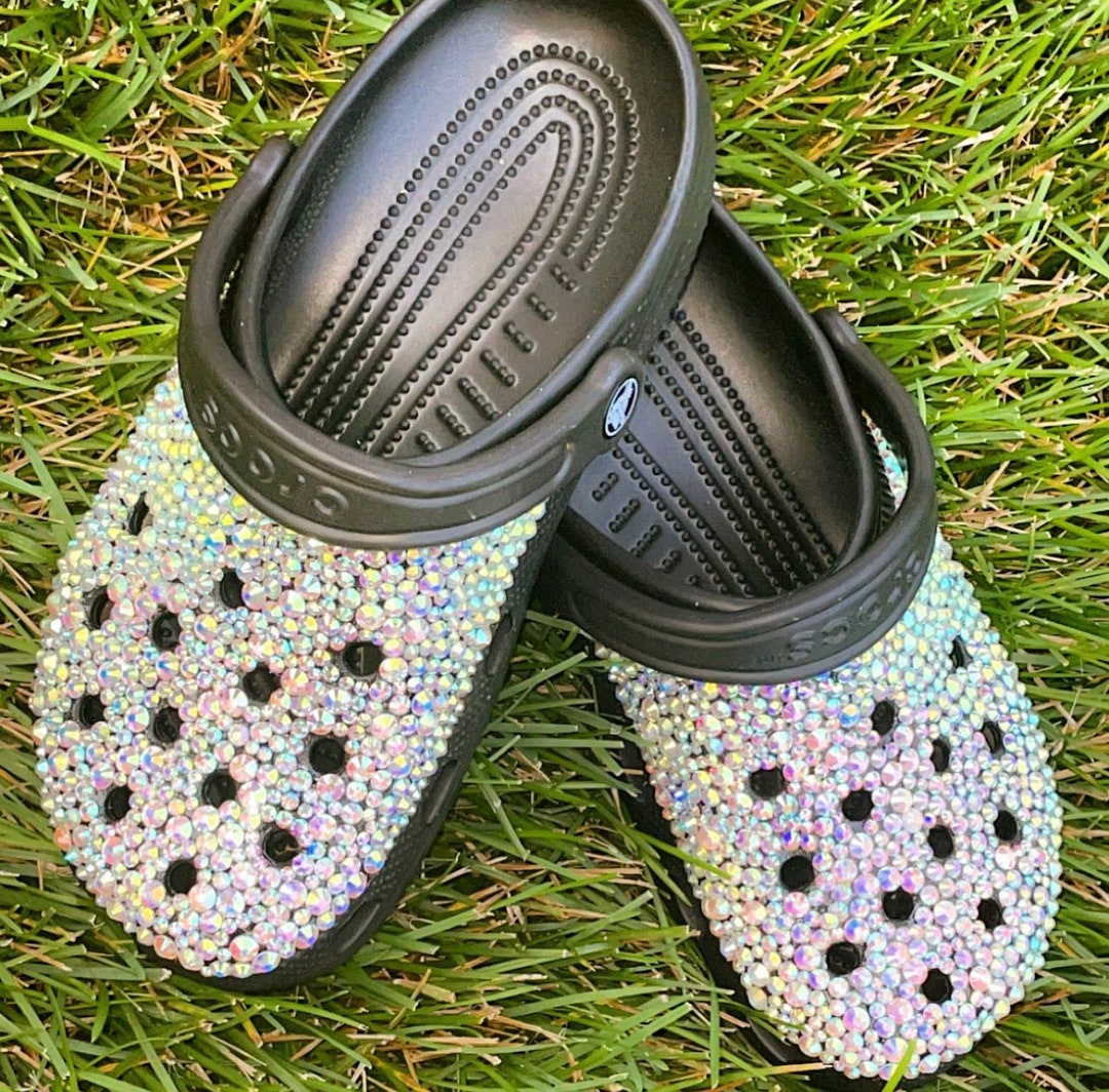 Custom Fully Blinged Crocs - Etsy