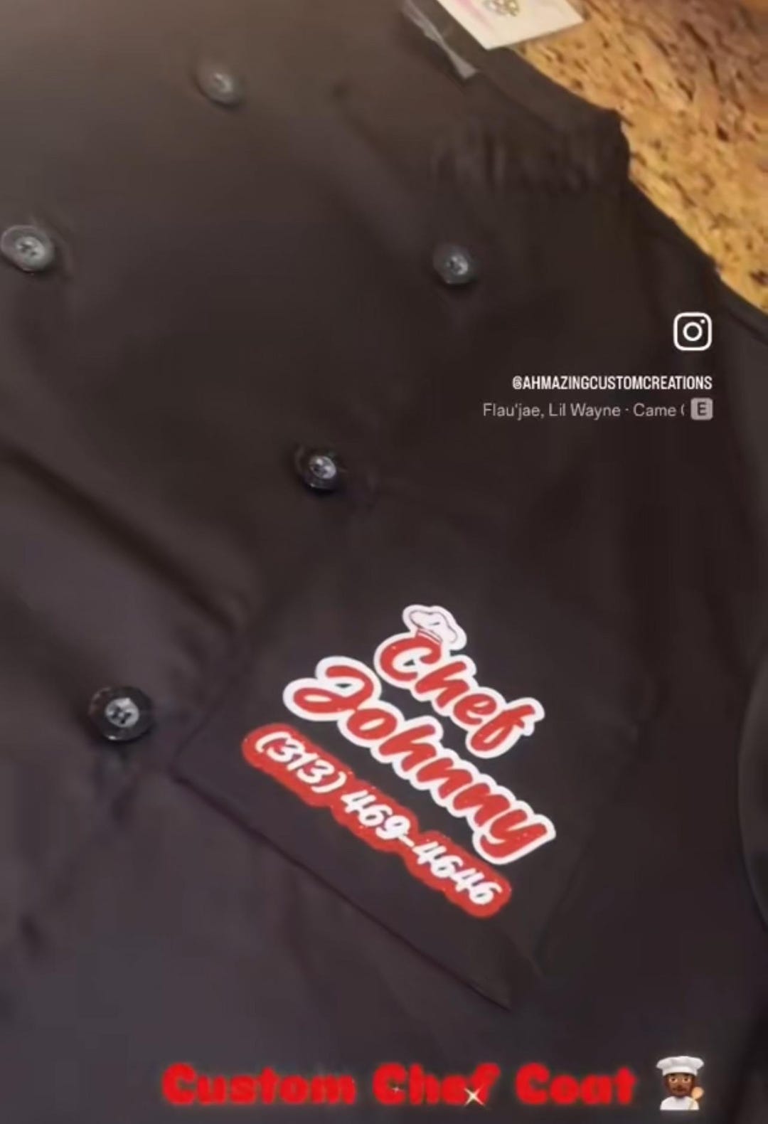 Custom Chef Jacket - Etsy
