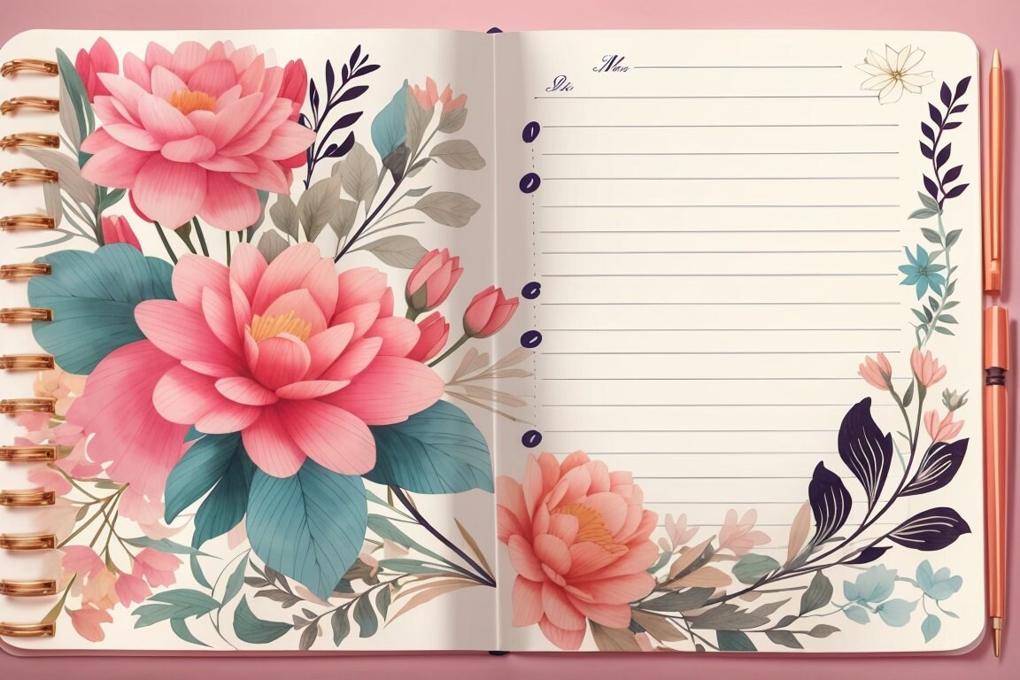 Digital Diary, Digital Journal, Personal Reflections, Digital Notebook ...