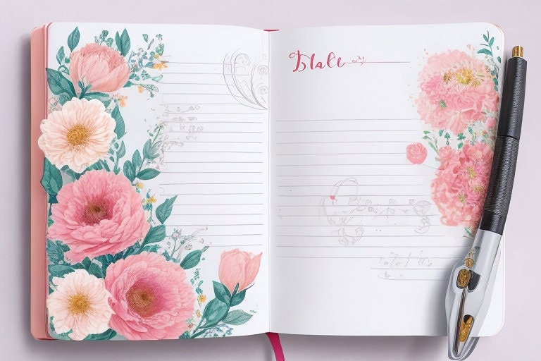 Digital Diary, Digital Journal, Personal Reflections, Digital Notebook ...