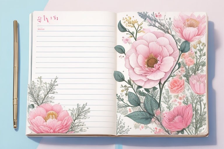 Digital Diary, Digital Journal, Personal Reflections, Digital Notebook ...