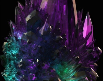 Purple Crystal Lock Screen Background - Etsy