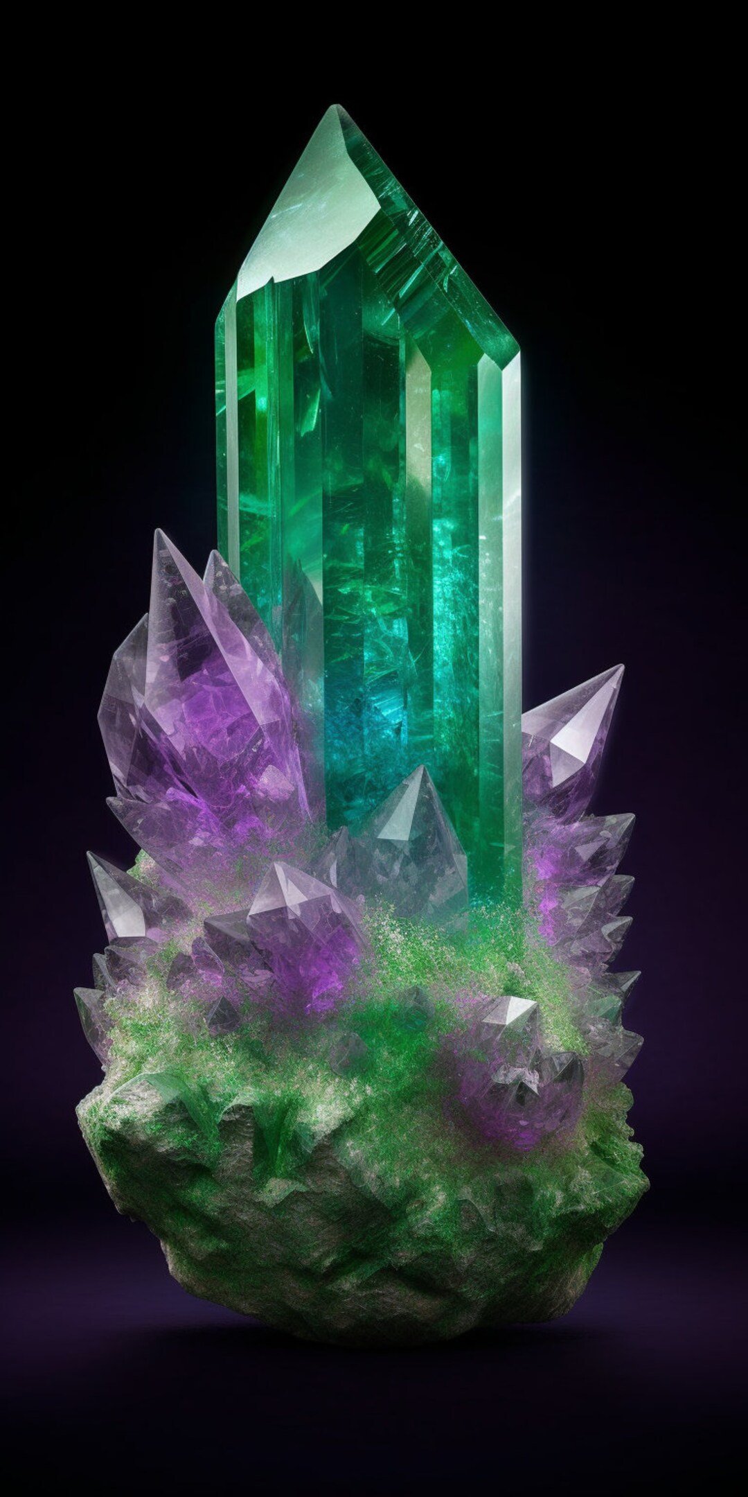 Watermelon Crystal Lock Screen Background - Etsy