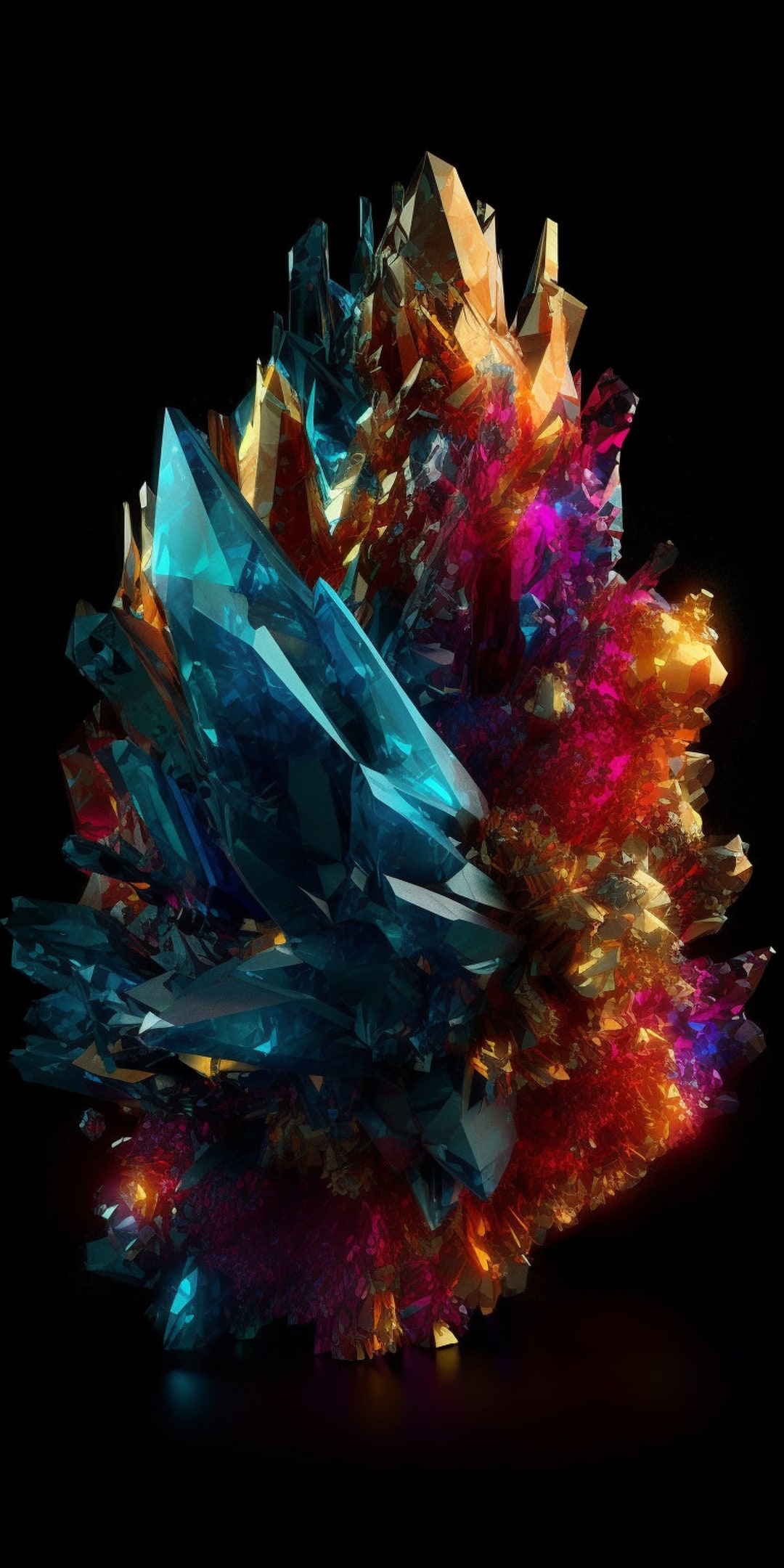 Gem Crystal 2 Lock Screen Background - Etsy