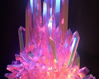 Lo-fi Crystal 3 Lock Screen Background - Etsy