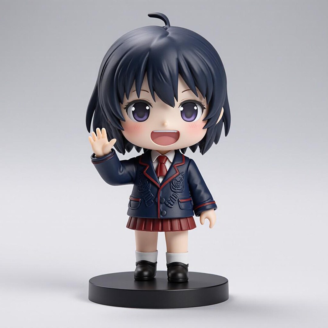 Chibi Anime Girl Figurine STL File - 3D Print Model (digital Download ...