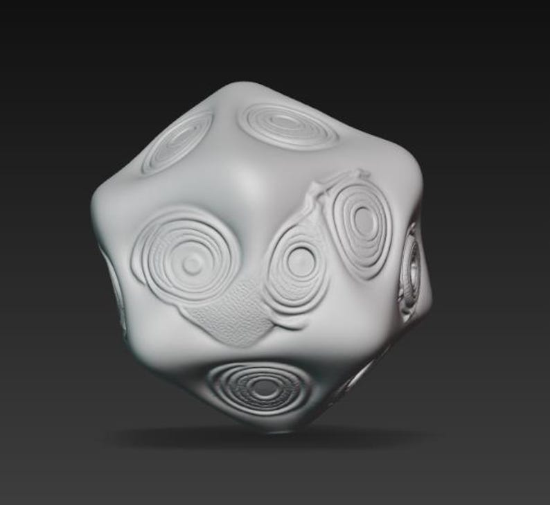 Dragon Dice STL File | 3D Printable RPG Dice (digital Download) - Etsy
