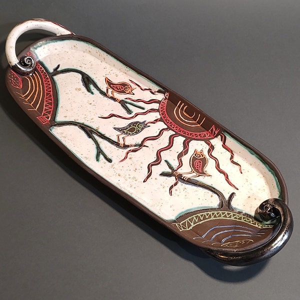 Bird Platter - Etsy