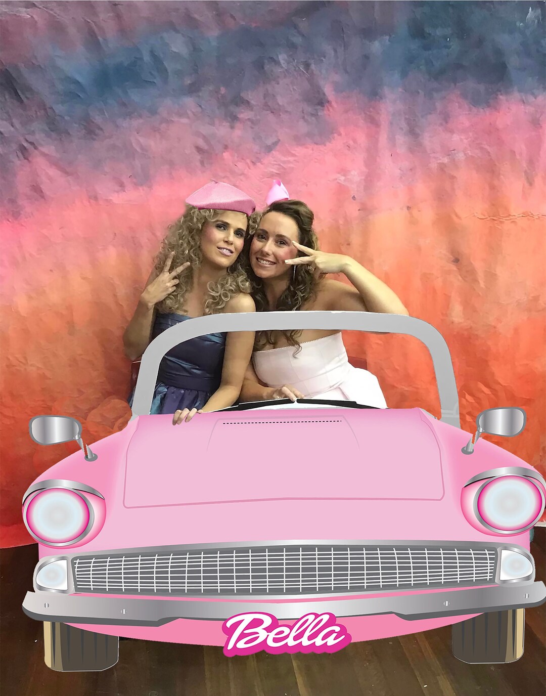 Life Sized Personalised Doll Car Photo Prop DIGITAL FILE Party ...