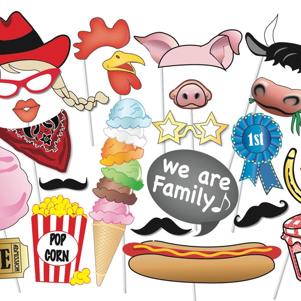 Photo Booth Props - Etsy