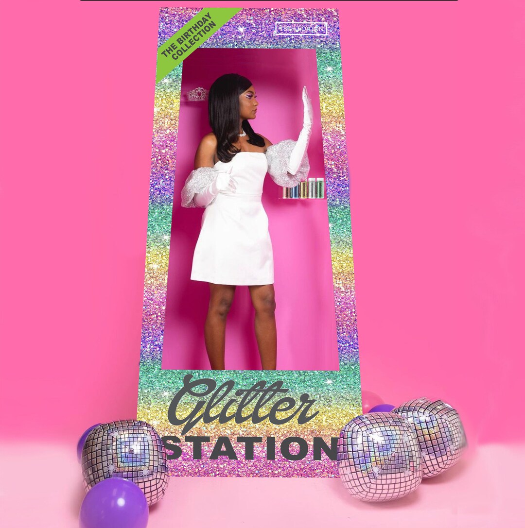 Large 'doll Box' Frame Photo Booth Prop Digital File Party Decoration ...