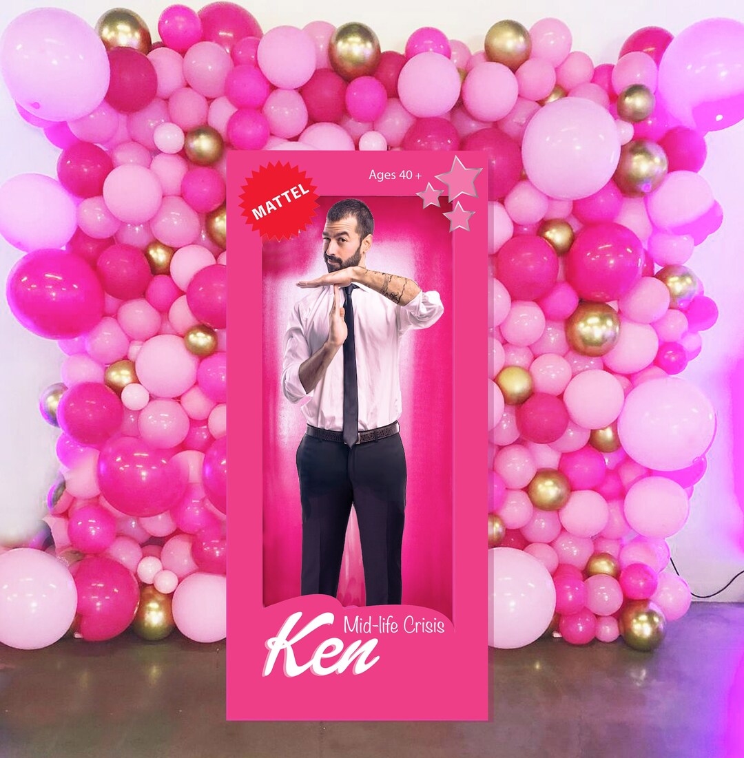 Life Sized Doll Photo Prop Frame DIGITAL FILE Party Decoration, Photo ...