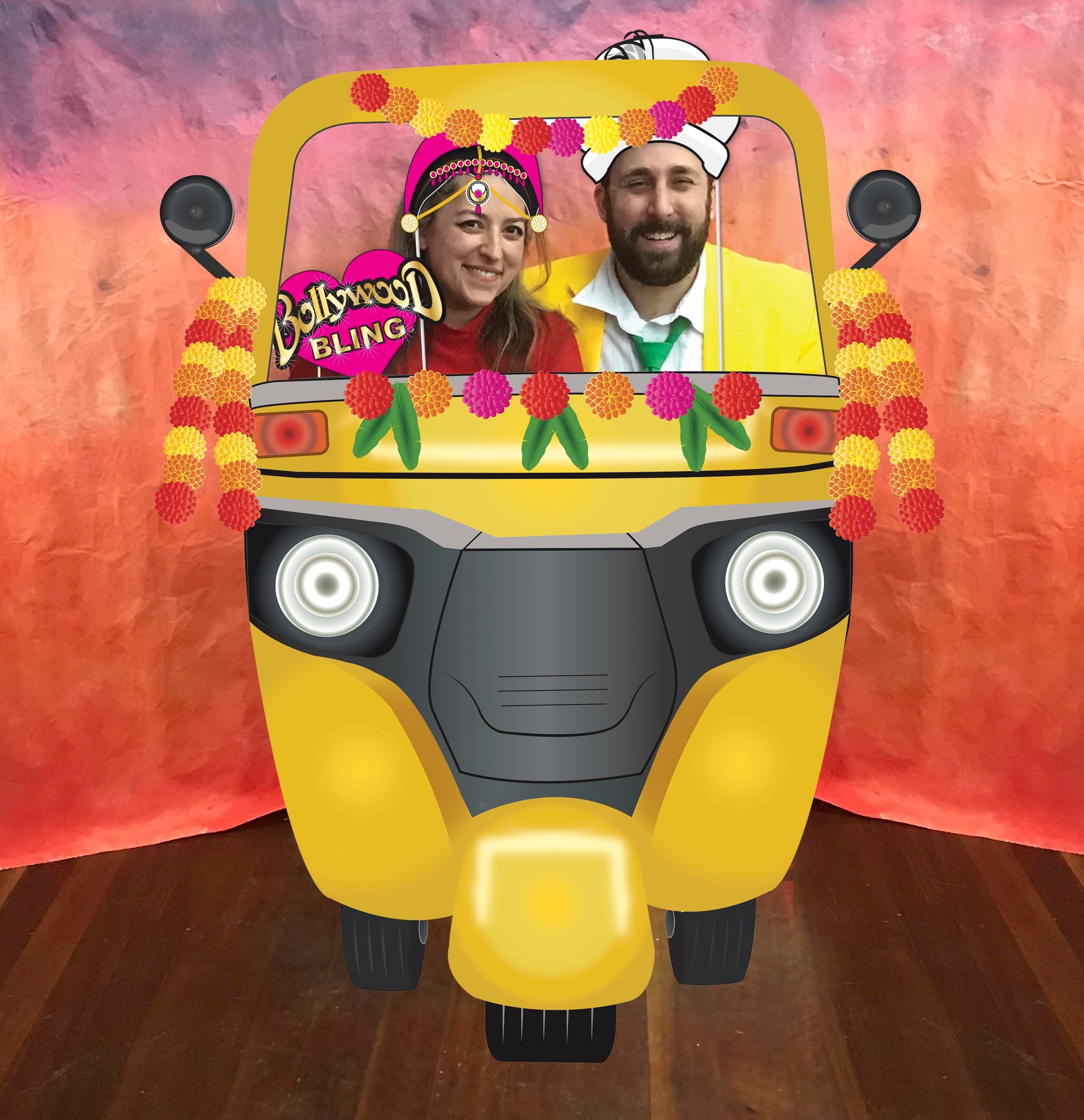 Large Tuk Tuk Photo Prop Digital File Party Decoration, Photo Booth ...