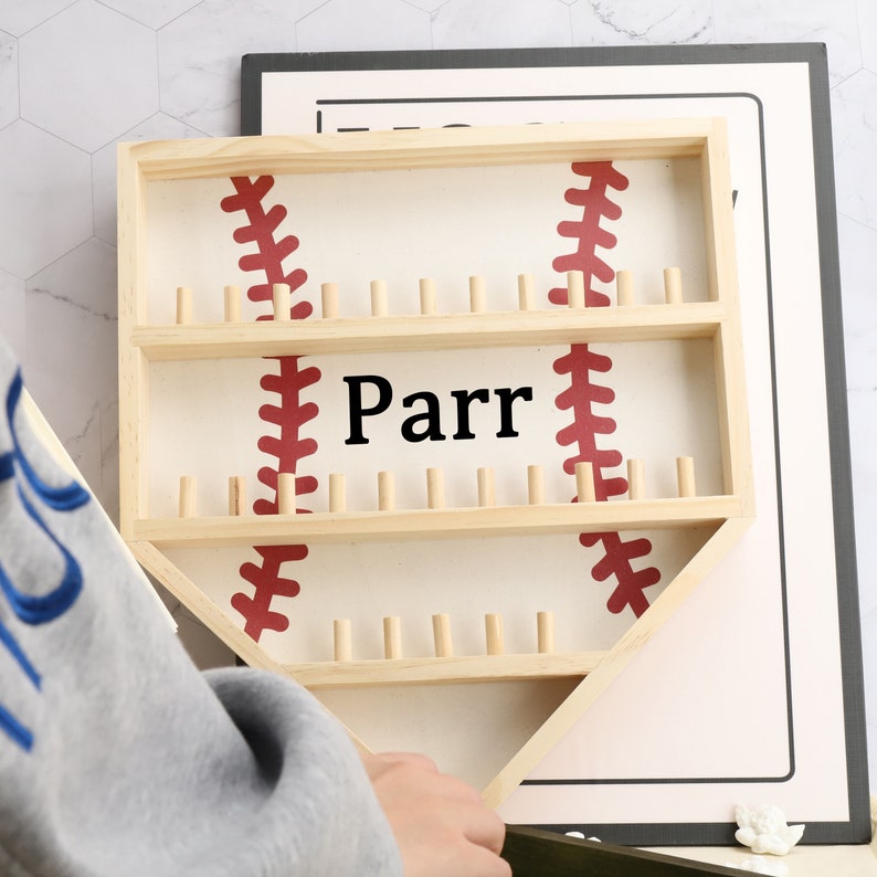 Personalized Baseball Ring Holder Softball Ring Holder Display Baseball ...