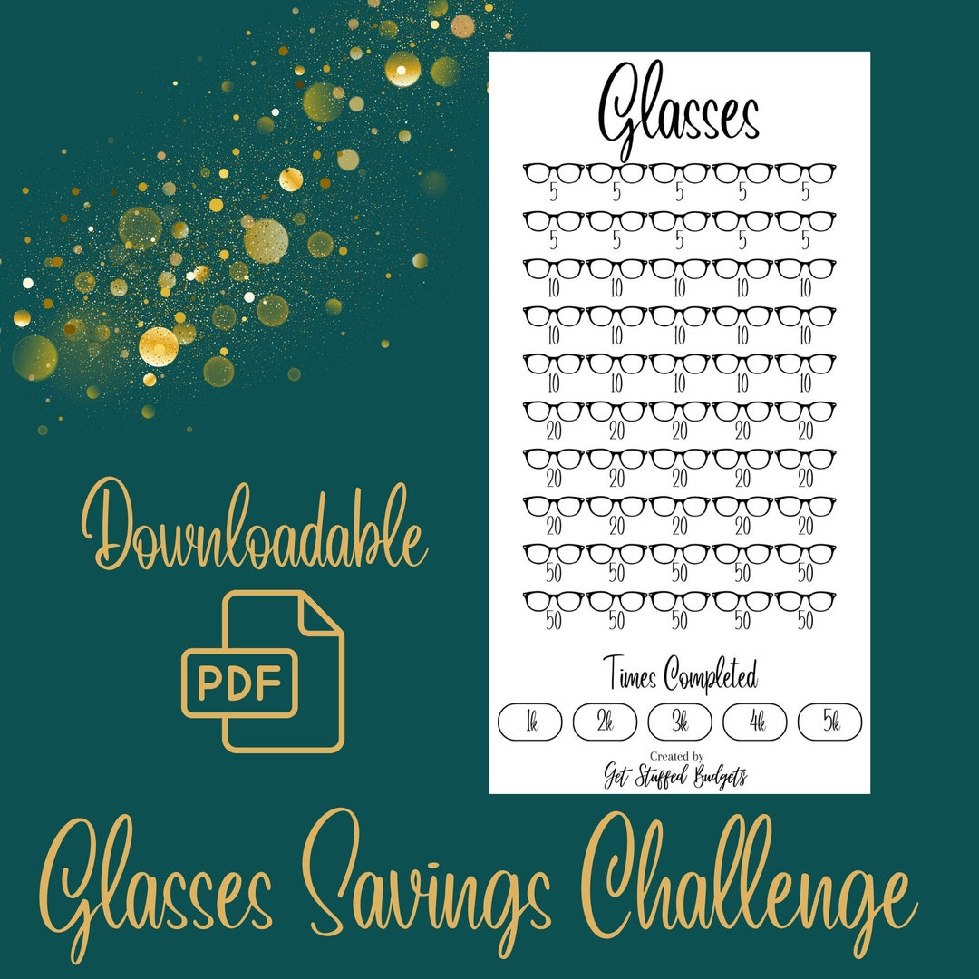 Glasses Savings Challenge - Etsy Australia