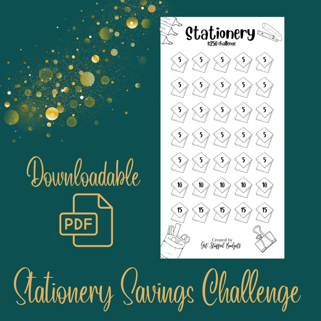 School Stationery Savings Challenge - Etsy