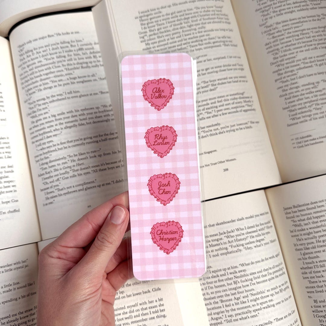Twisted Series Bookmark, Book Boyfriends, Alex Volkov Bookmark ...