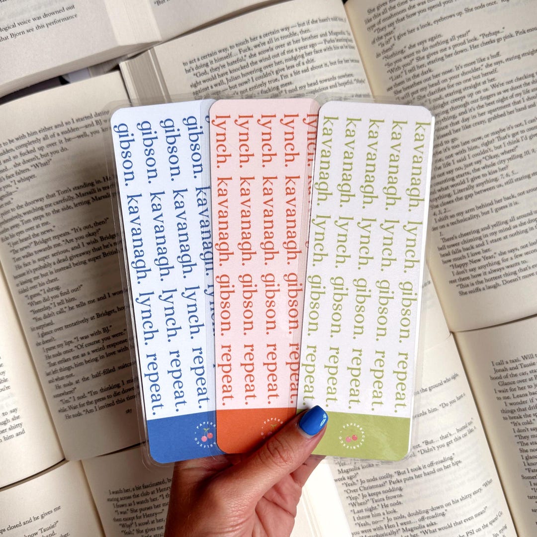 Boys of Tommen Bookmark, Lynch Bookmark, Kavanagh Bookmark, Tommen ...