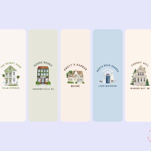 Emily Henry Bookmarks, Beach Read Bookmark, Happy Place Bookmark ...