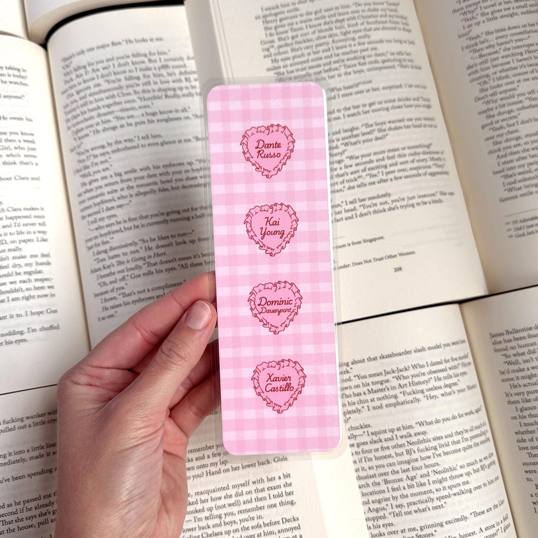 Kings of Sin Bookmark, Book Boyfriends, Dante Russo Bookmark, Kai Young ...