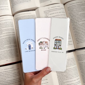 Emily Henry Bookmarks, Beach Read Bookmark, Happy Place Bookmark ...