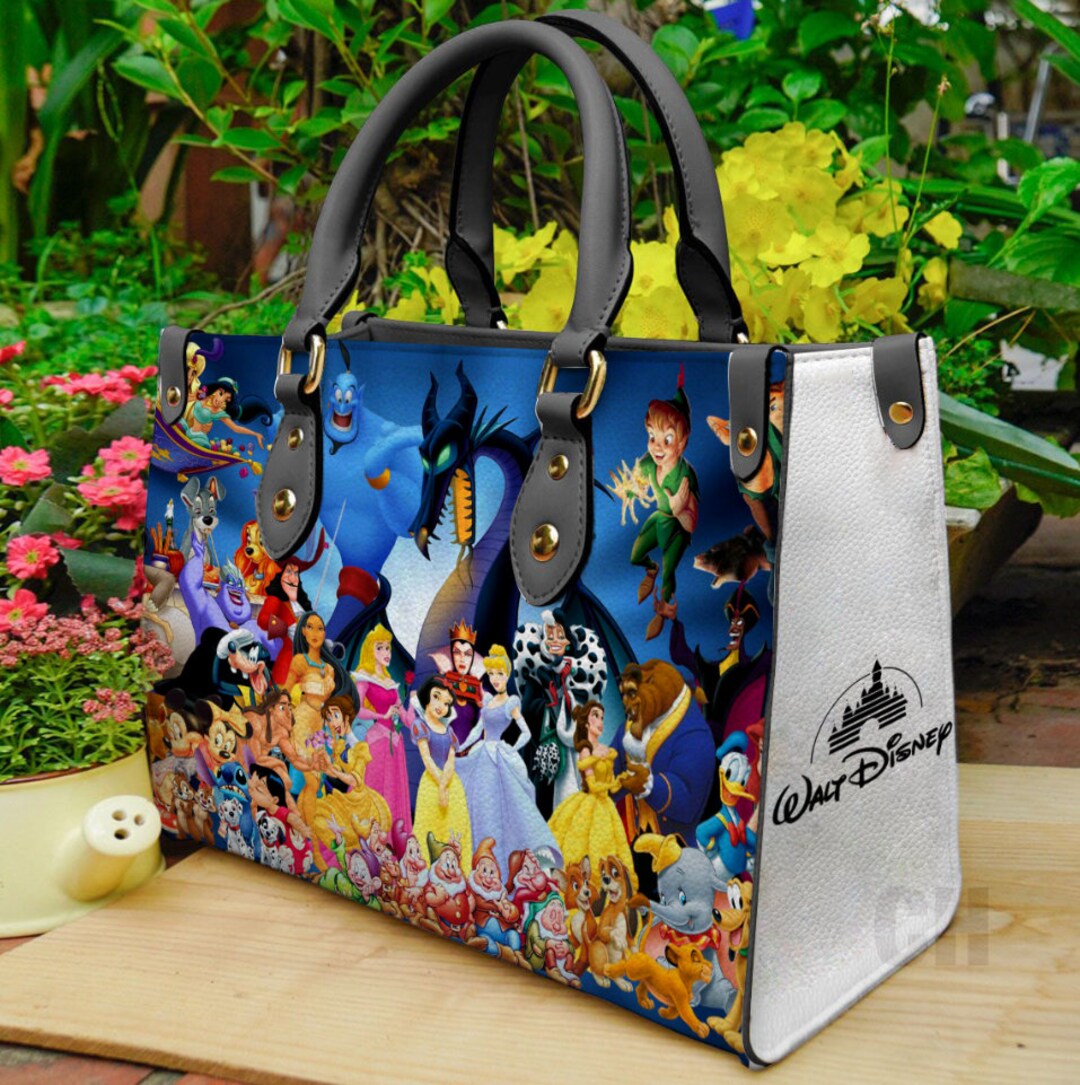 Cartoon Leather Bagcartoon Bag and Pursecartoon Lover's - Etsy