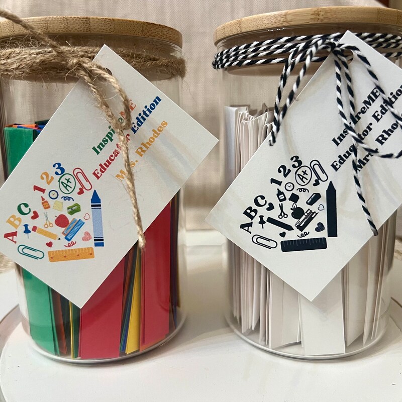 Teacher Jar - Etsy