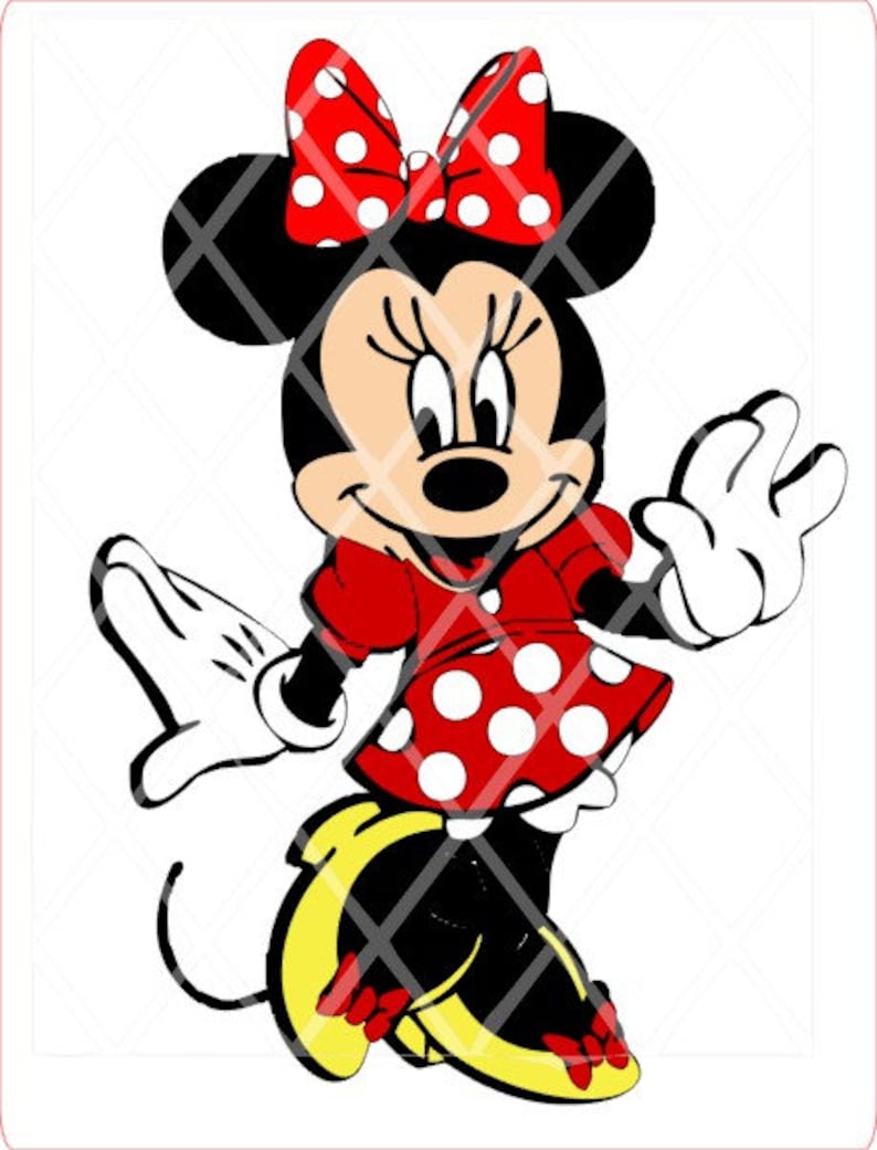 Minnie Mouse SVG PNG JPEG - Etsy
