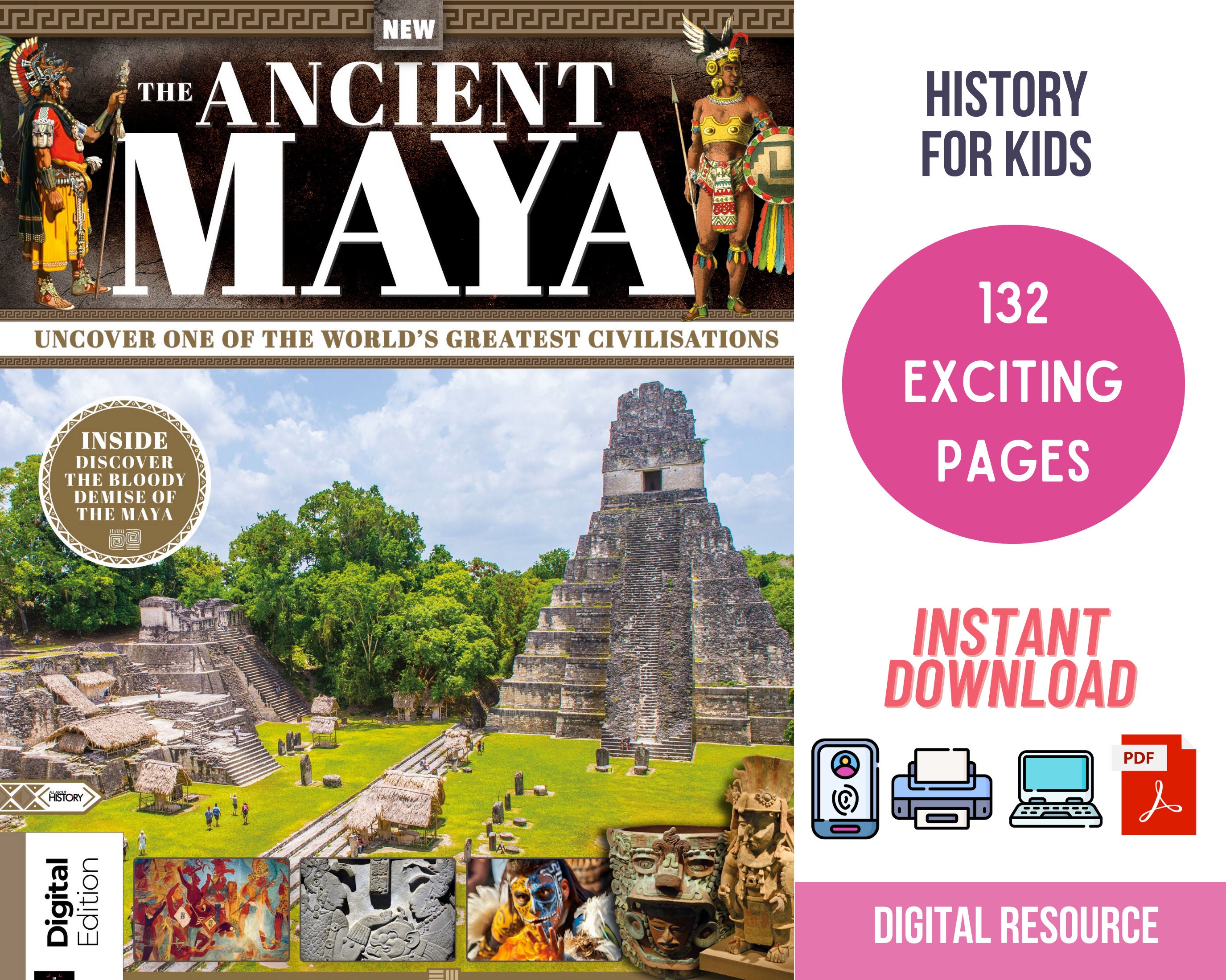 Ancient Mayan Timeline For Kids
