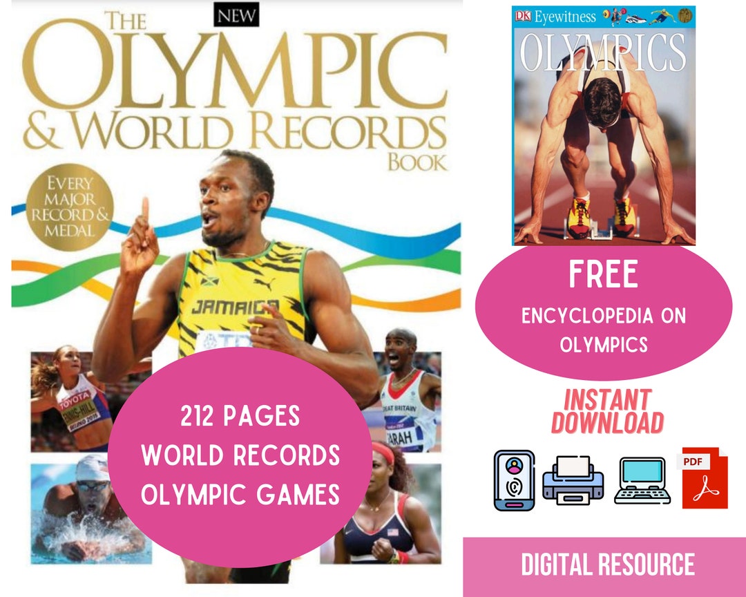 The Olympic World Records, History of Sports Olympics, Sports Records ...