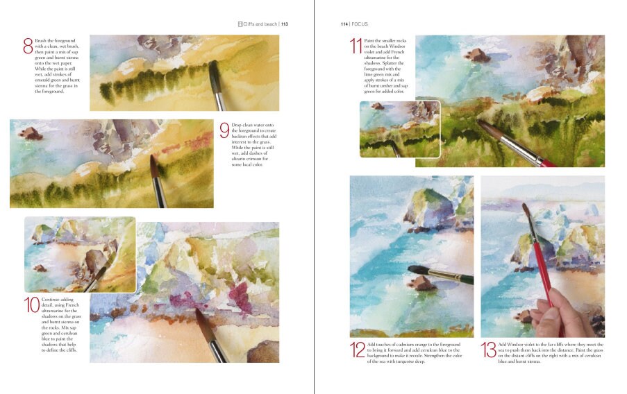 Watercolor Painting Guide: Step-by-step Techniques for Beginners (PDF ...