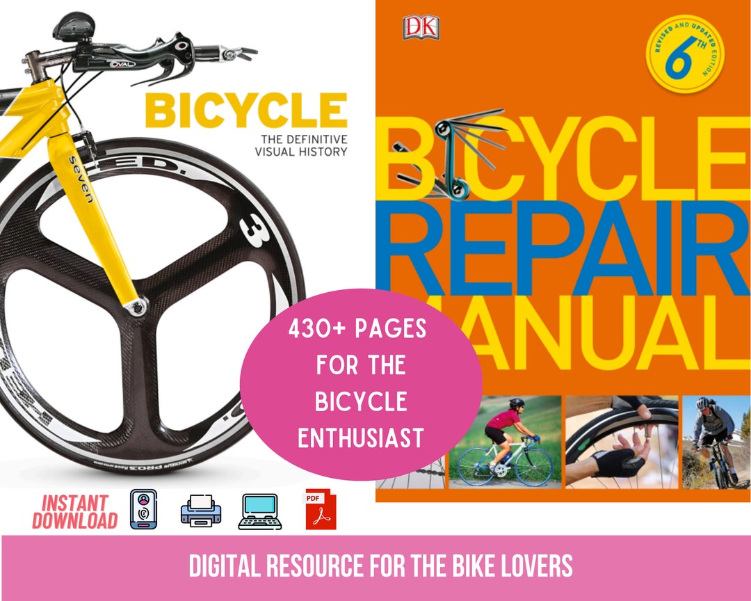 Bicycle Repair Manual & History Guide (digital Download) - Etsy Australia