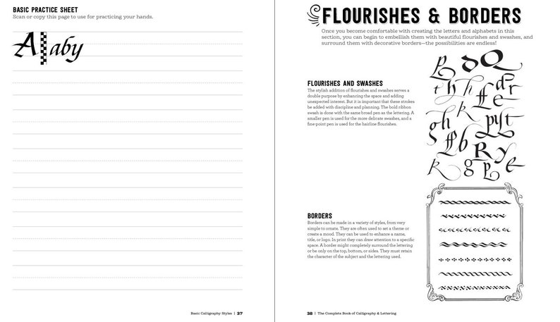 How to Calligraphy Lettering Handwriting Step by Step Calligraphy ...