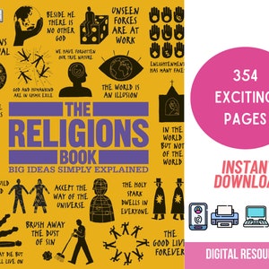All About Religion for Kids Resource, Kids Religion Book, Homeschool ...