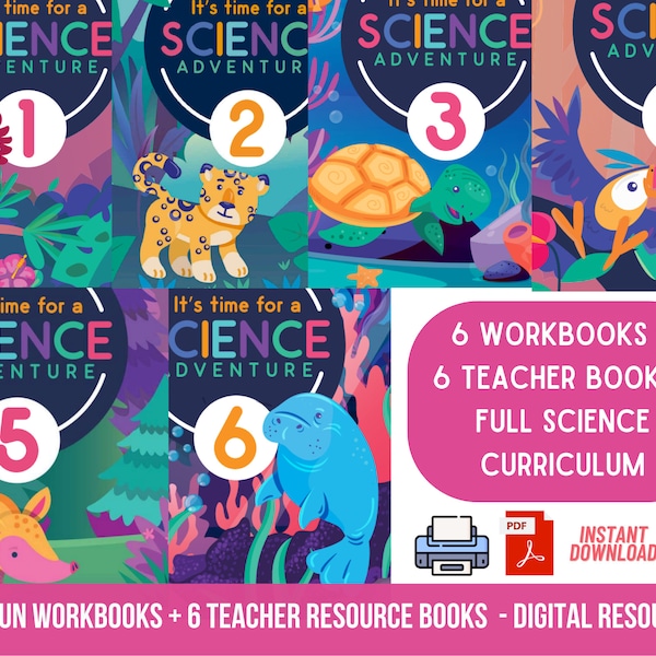 Kids Science Worksheets - Etsy