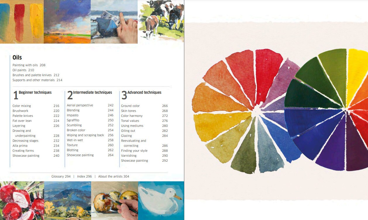 Painting Art Book, Activities Kids Art Guide Homeschool Art Book ...