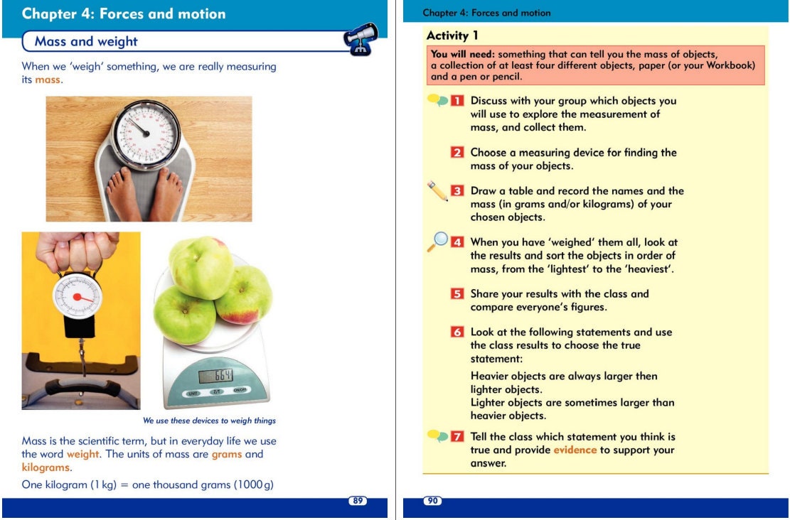 Primary Science Workbooks grade 1-6, Printable Science Worksheets ...