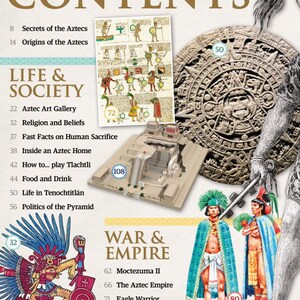 Ancient Aztecs, Ancient History Ebooks for Kids, Printable History Book ...