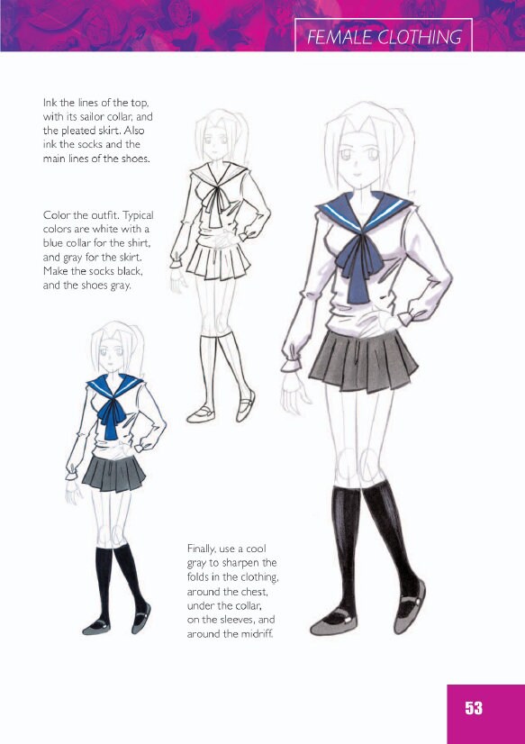 Step by Step How to Draw Anime and Manga Faces, Draw Chibi, Draw Kawaii ...