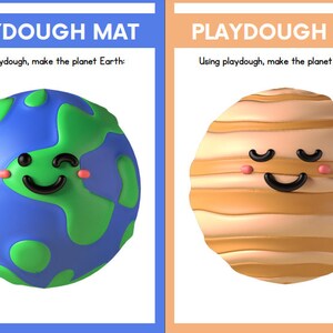 Printable 3D Playdough Mats Prek Activity Worksheets Preschool ...