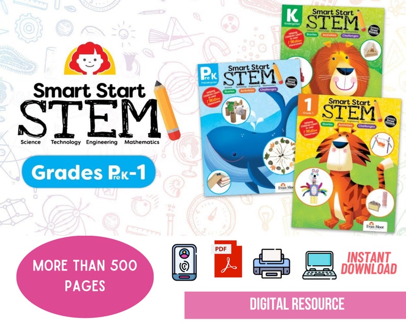 STEM Books for Kids, Printable Science Books for Kids Science ...