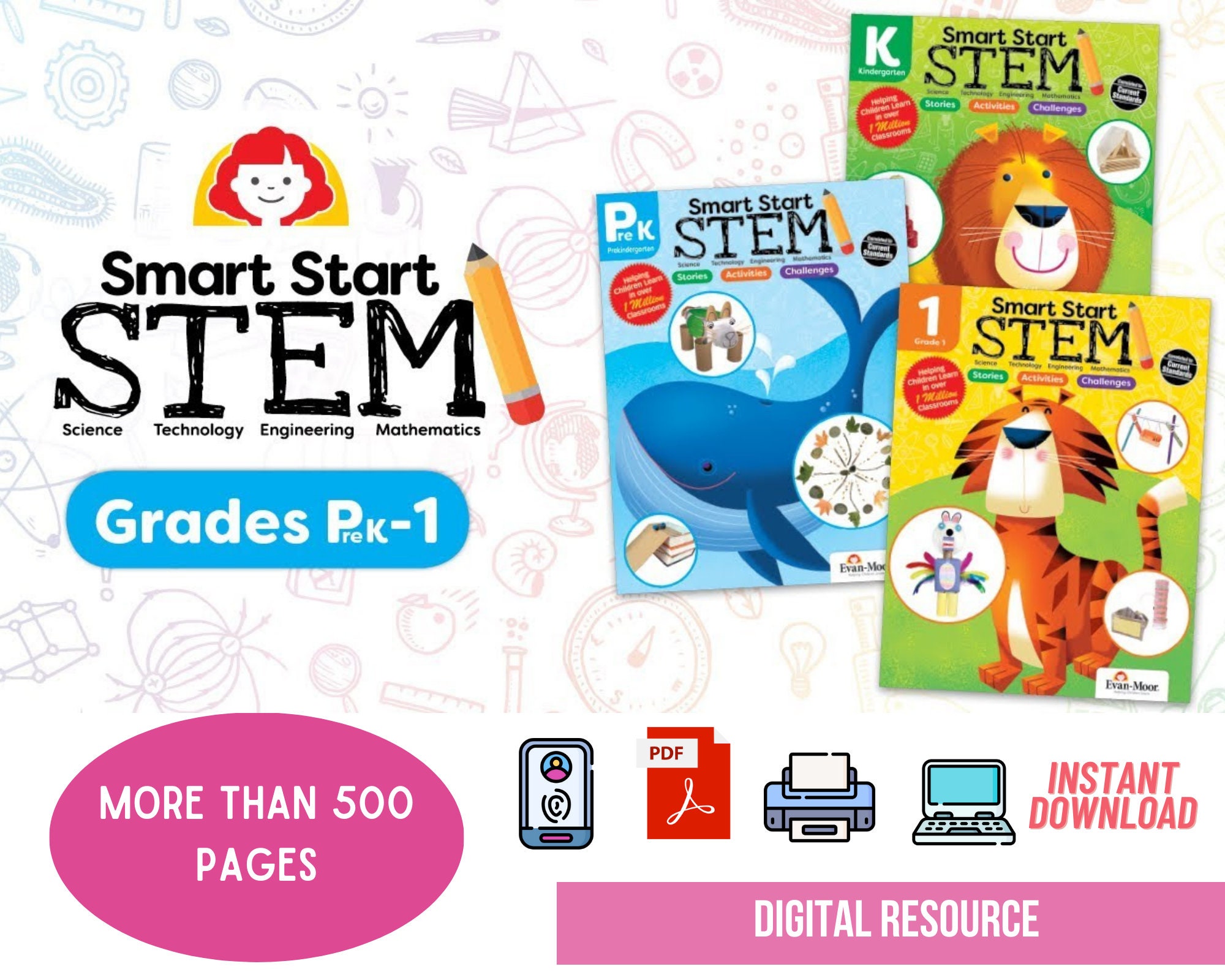 STEM Books for Kids, Printable Science Books for Kids Science ...