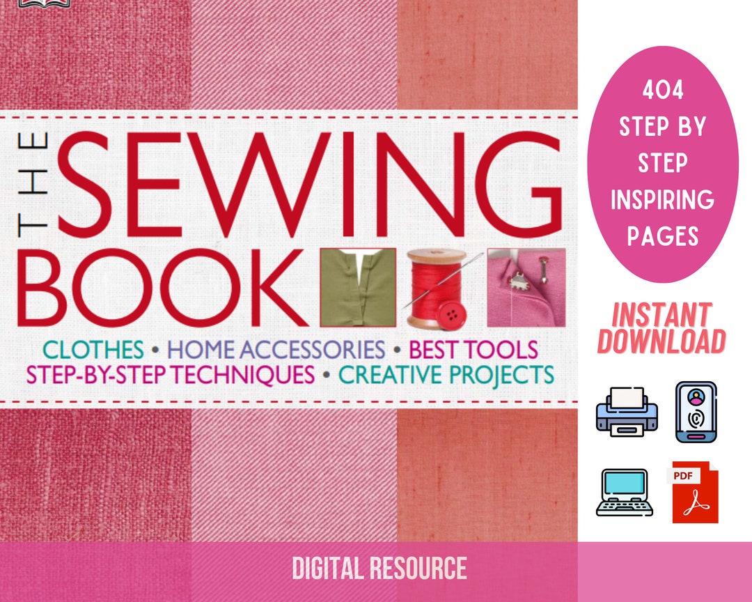 Sewing Guide Ebook: Step-by-step Sewing Projects (PDF Pattern) - Etsy