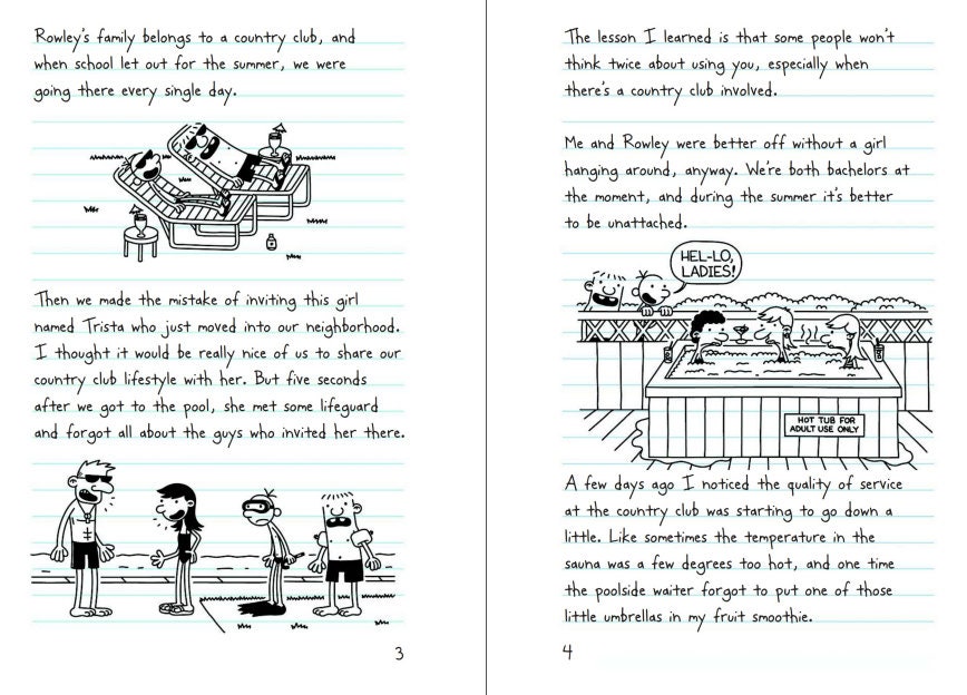 Diary of a Wimpy Kid Book Series, Story Book for Kids, Printable Book ...