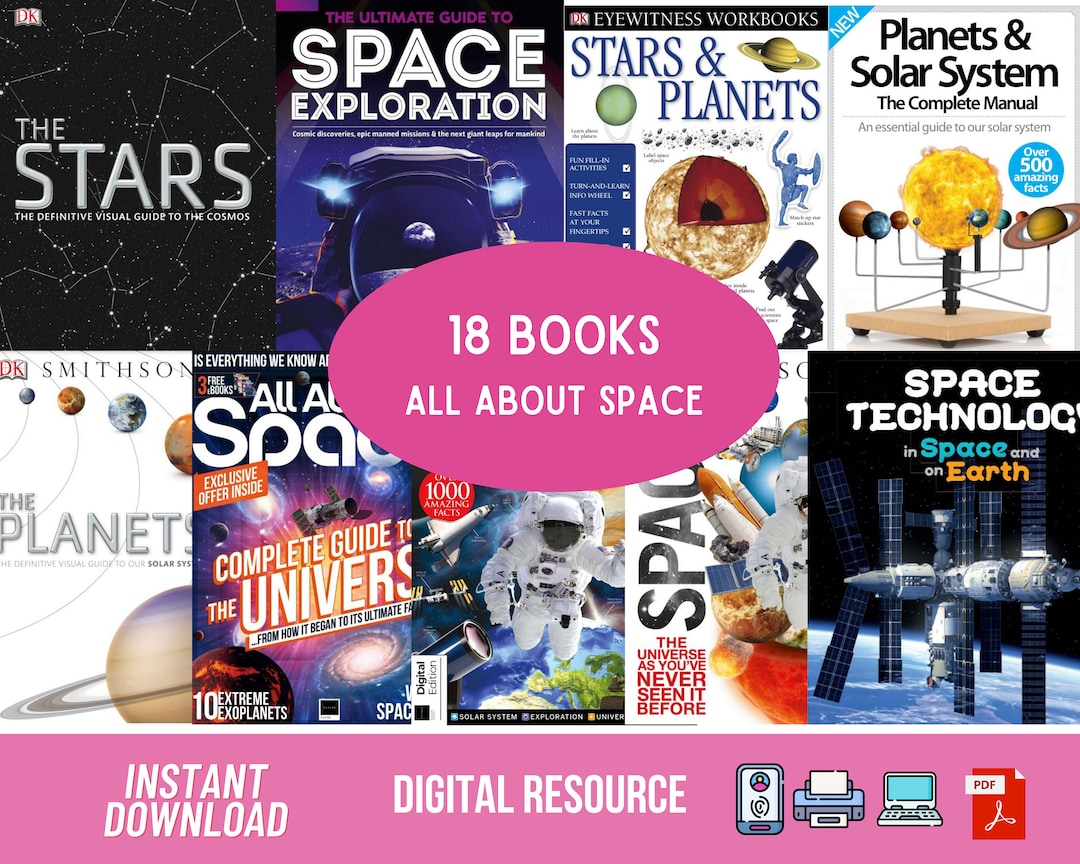 Space Bundle for Kids Planets Space Exploration Science Solar System ...