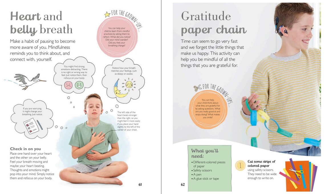 Mindfulness Activity Book for Kids: Calm & Focus (PDF) - Etsy