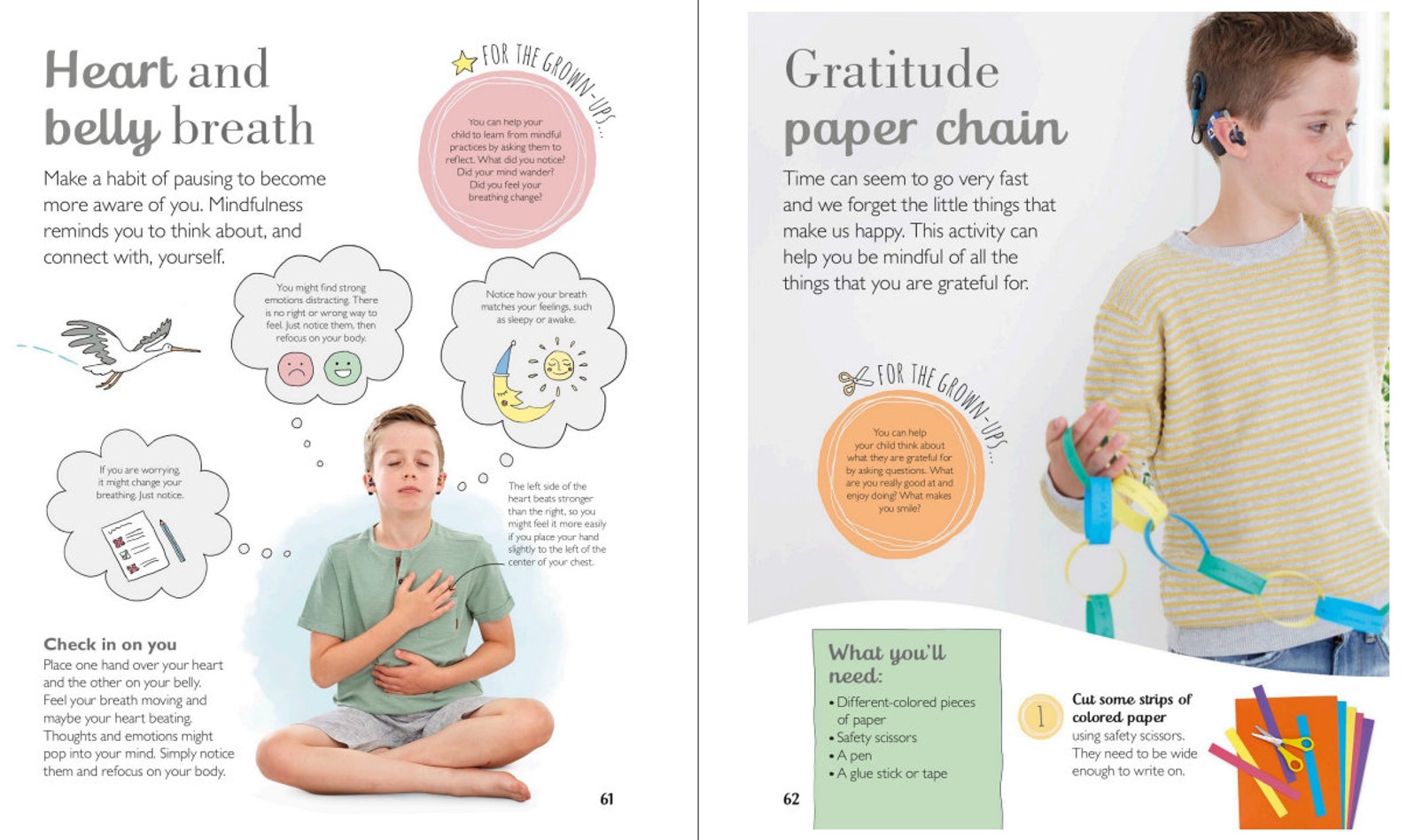 Mindfulness Activity Book for Kids: Calm & Focus (PDF) - Etsy